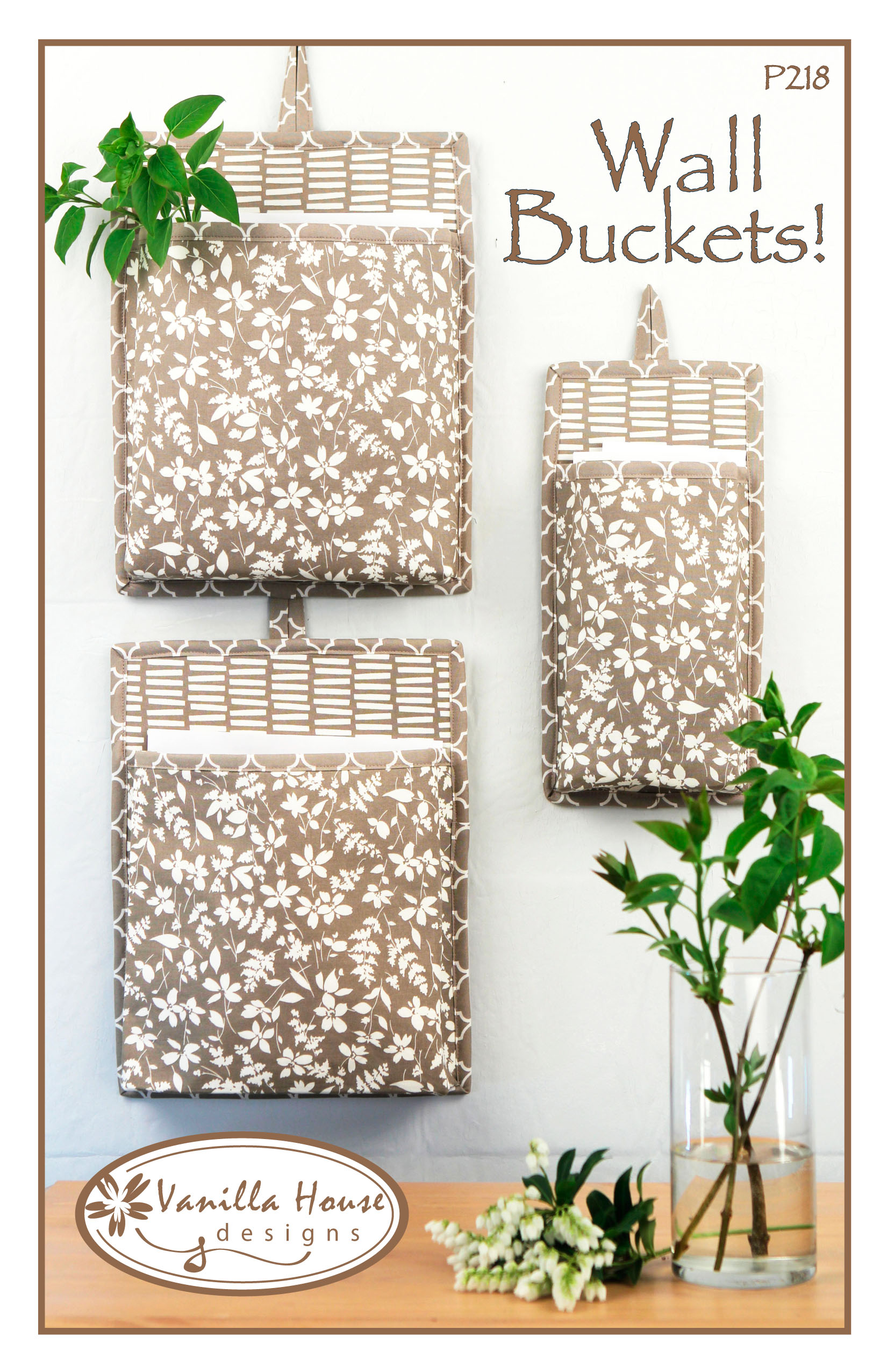 P218 Wall Buckets - Vanilla House Designs