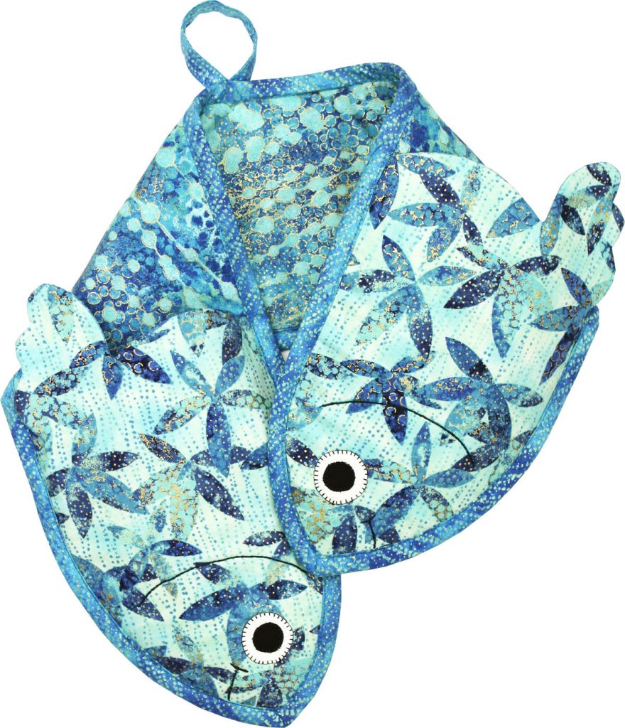 P222 Fish Fry! . . . . oven mitts! - Vanilla House Designs